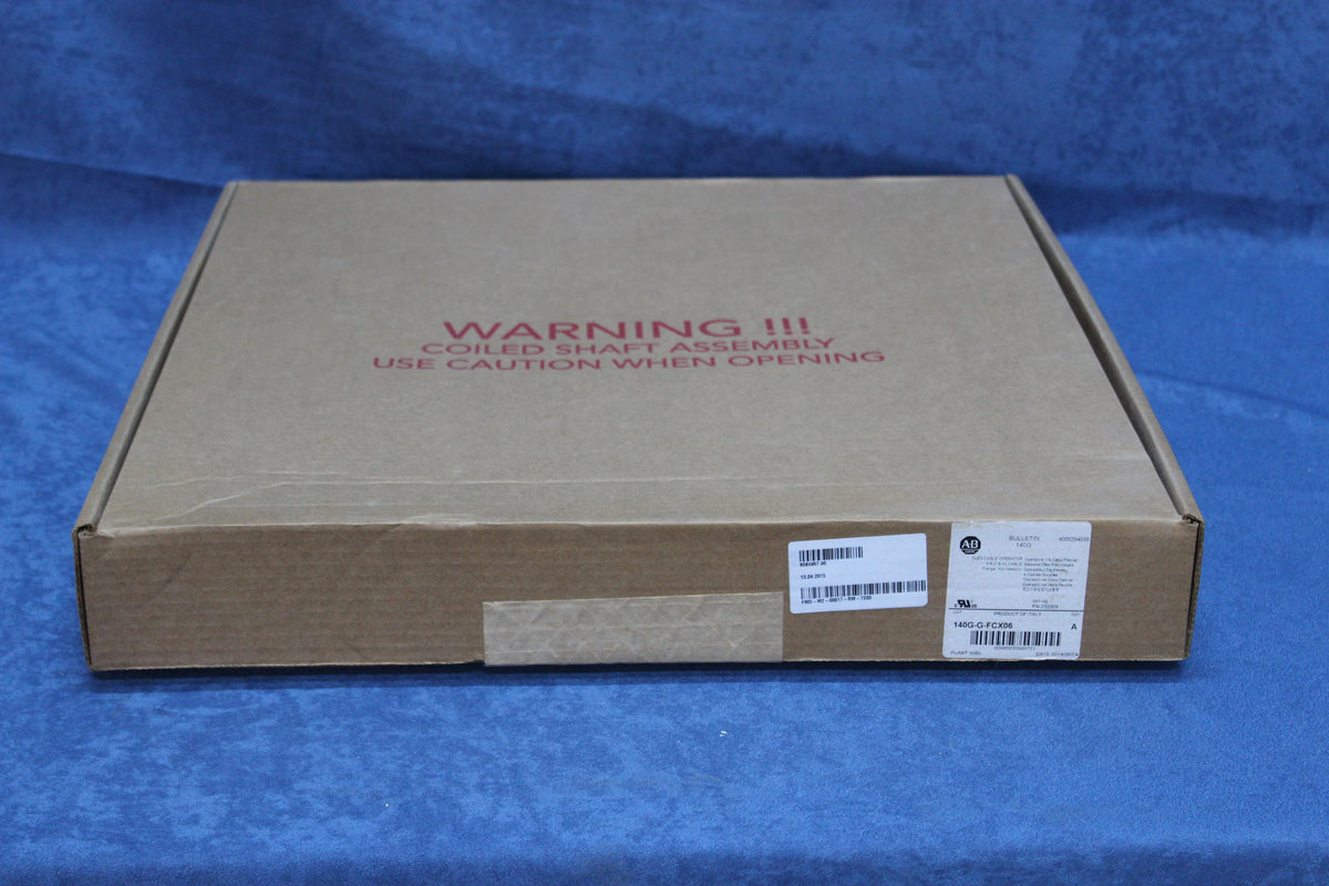 New Sealed Box | Allen-Bradley | 140G-G-FCX06 | – Eigen Industrial