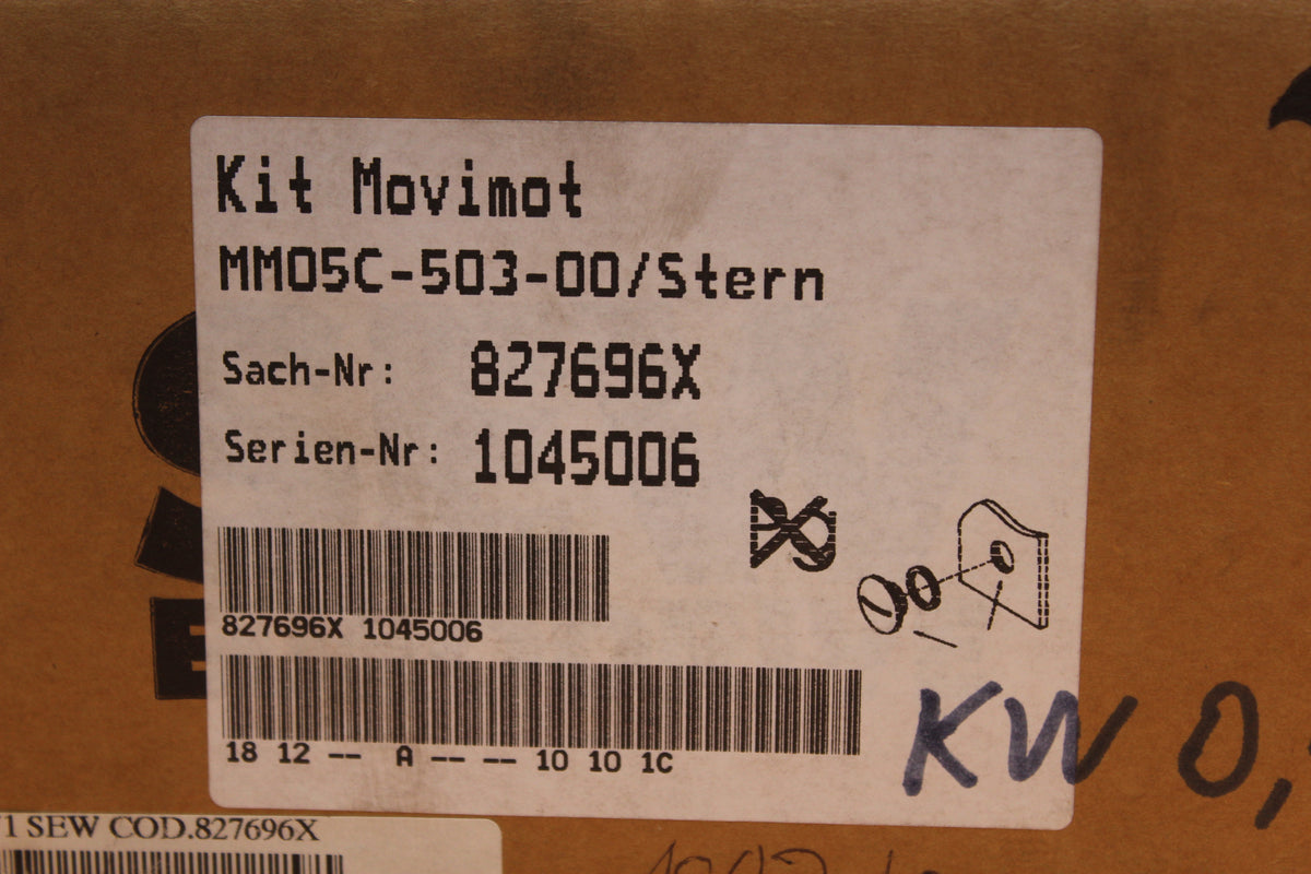 New | SEW | MM05C-503-00 | – Eigen Industrial LLC