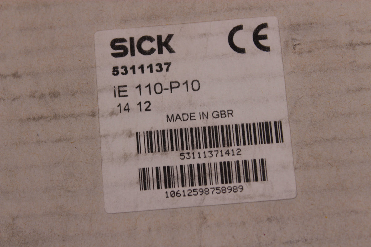 NEW | SICK | IE110-P10 | – Eigen Industrial LLC