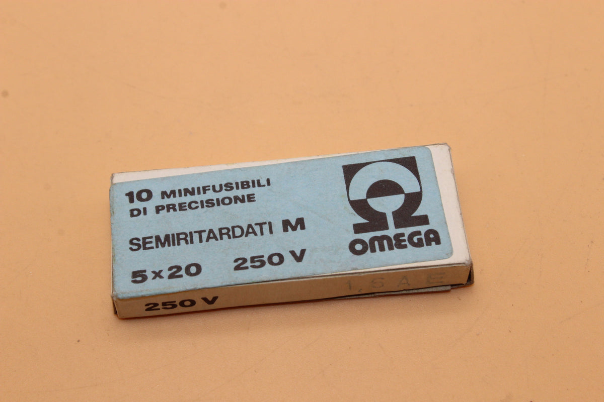 NEW | OMEGA | MINIFUSE 5X20 1.6A | – Eigen Industrial LLC
