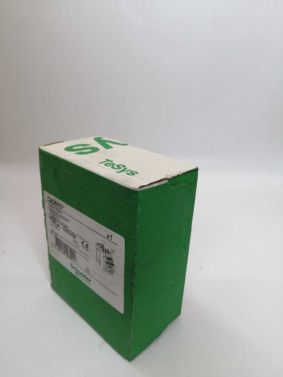 New Sealed Box | Schneider Electric | CAD50G7 | CONTROL RELAY 120 VAC ...