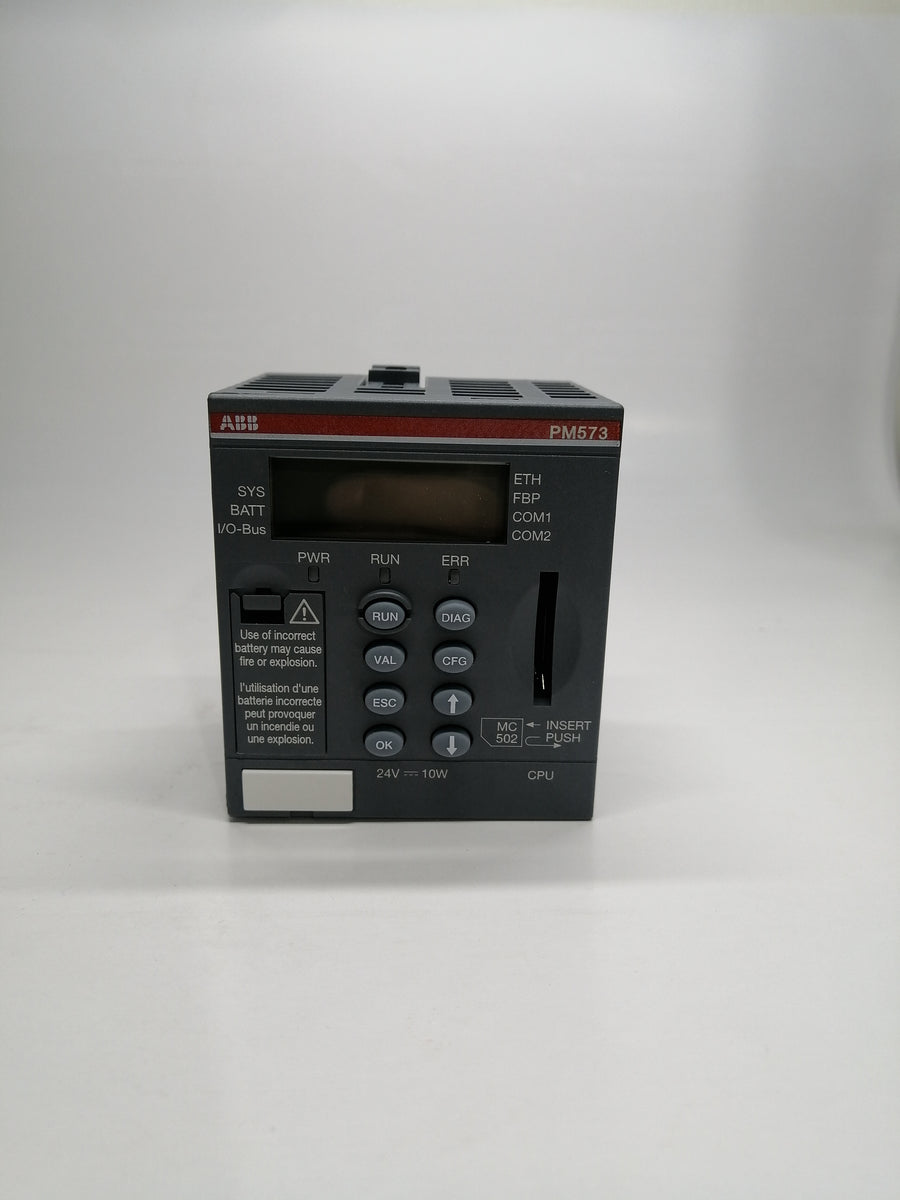 New | ABB | 1SAP130300R0271 | CPU 512KB ETHERNET PM573-ETH – Eigen ...