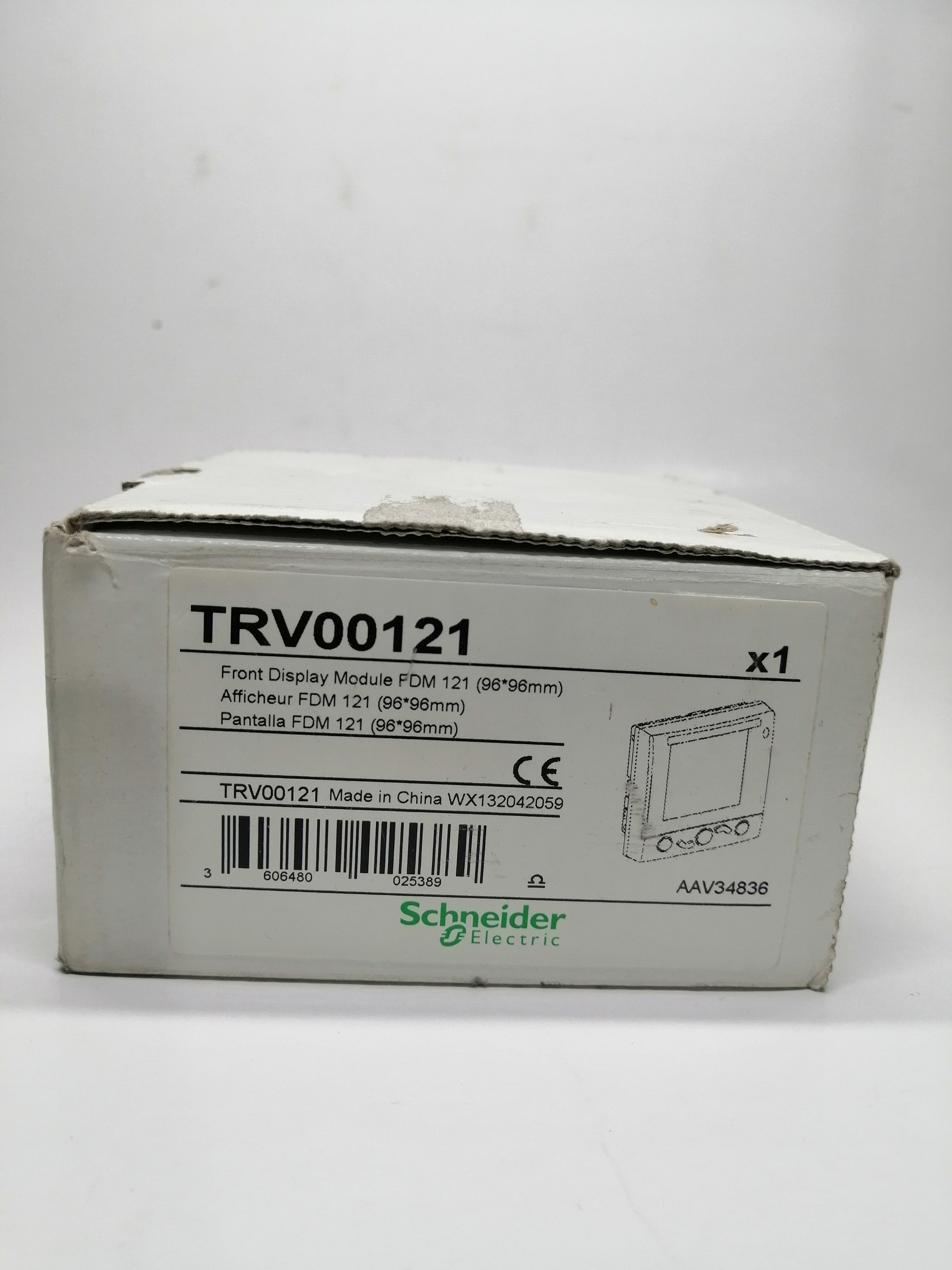 New | Schneider Electric | TRV00121 | FRONT DISPLAY MODULE FDM 121 (96 ...