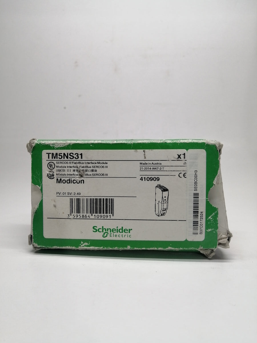 New | Schneider Electric | TM5NS31 | SERCOS III FIELDBUS INTERFACE MOD ...