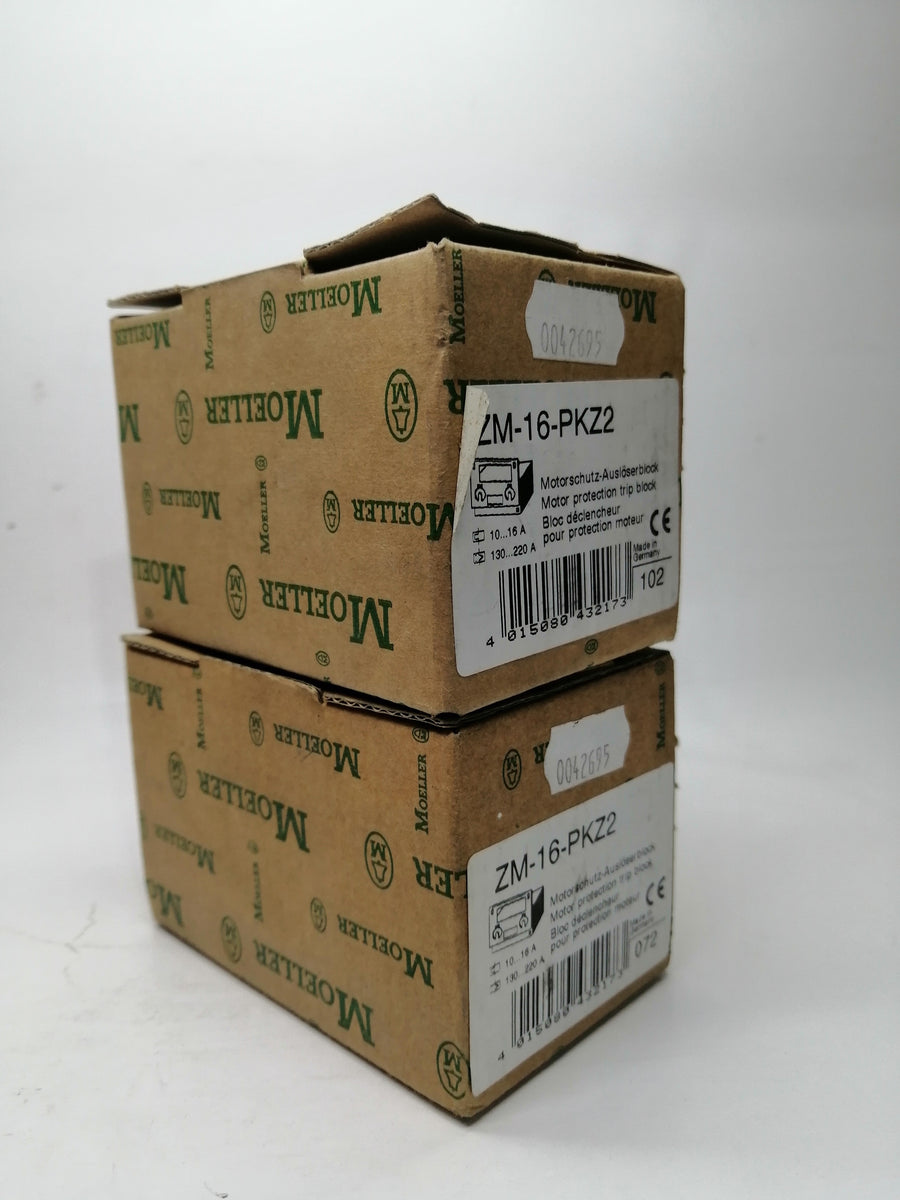 New | MOELLER | ZM-16-PKZ2 | MOTOR PROTECTION TRIP BLOCK – Eigen ...