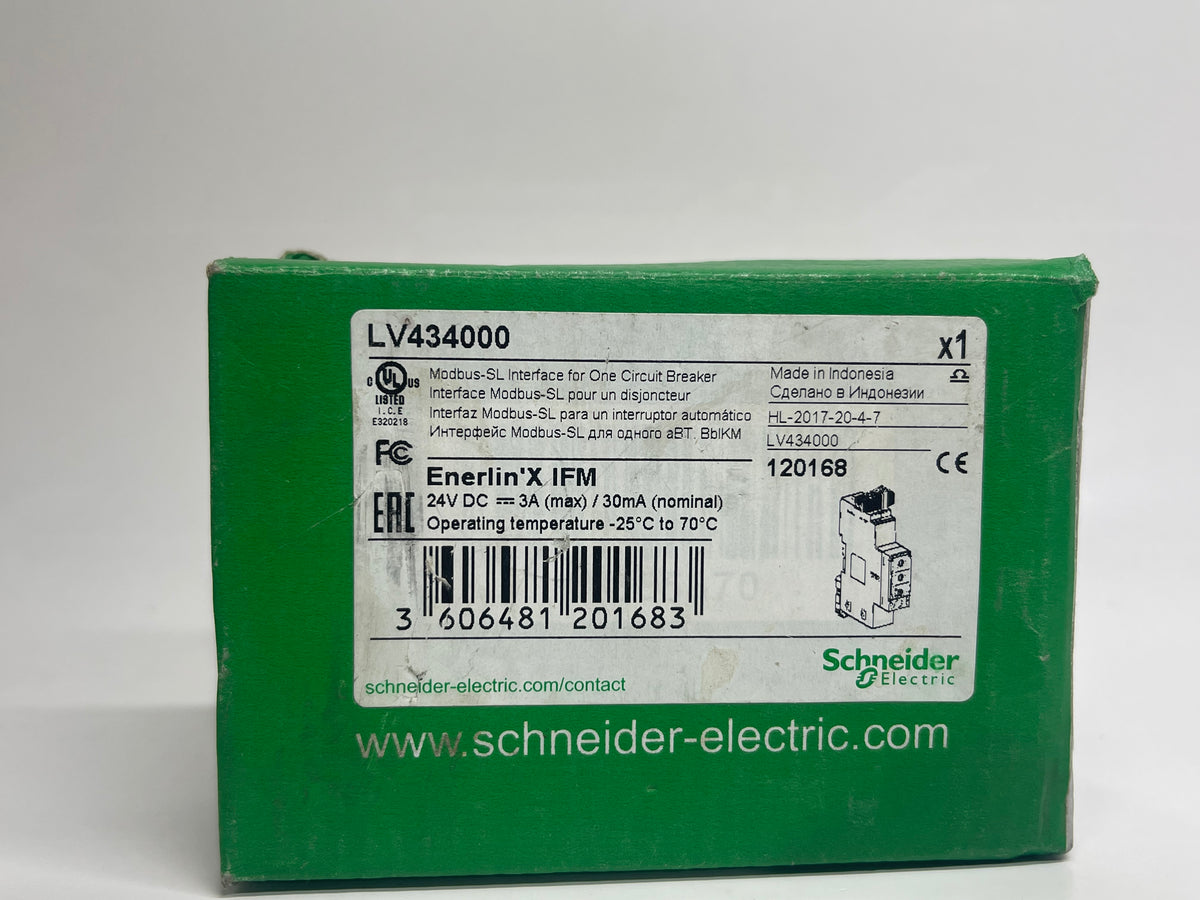 New | Schneider Electric | LV434000 | ENERLIN'X IFM MODBUS SL INTERFAC ...